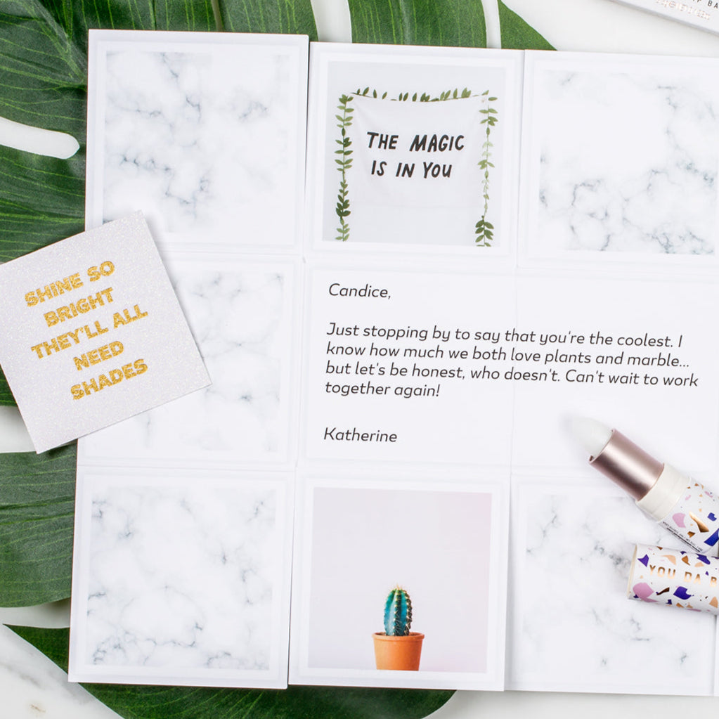 White Marble Print – Greetabl Gifts